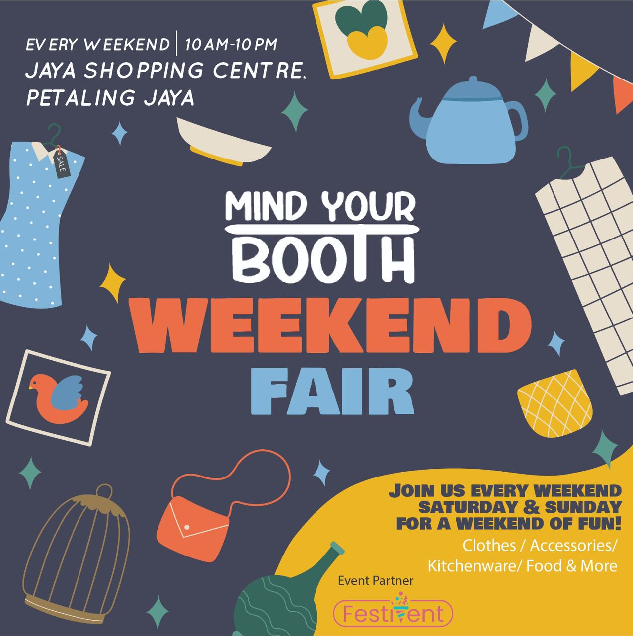 Festivent - MIND YOUR BOOTH WEEKEND FAIR